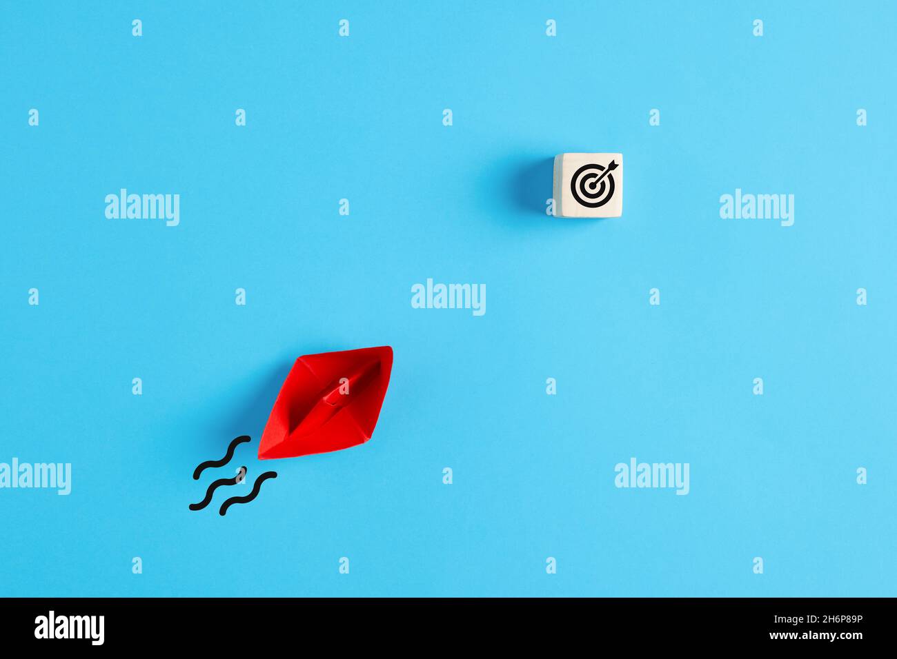 To chase, achieve or lead to a target, goal and objective in business ...