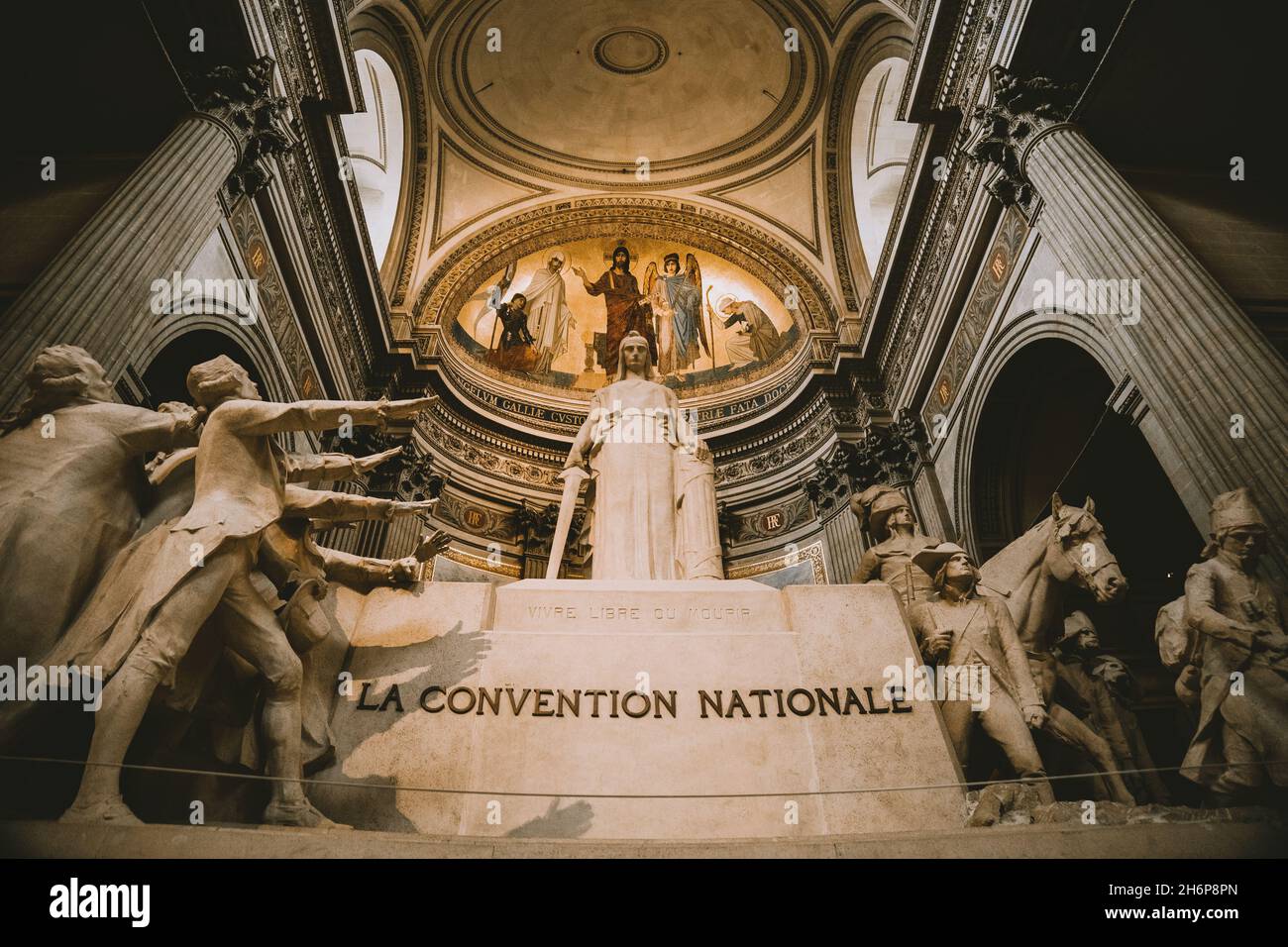 Details inside the pantheon hi-res stock photography and images - Alamy