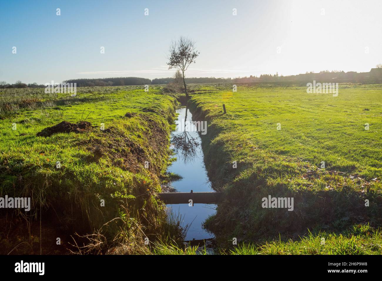 Beautiful shot field river hi-res stock photography and images - Alamy
