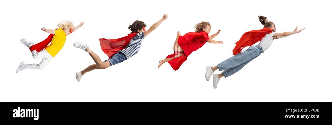 Superman Exercise Kids