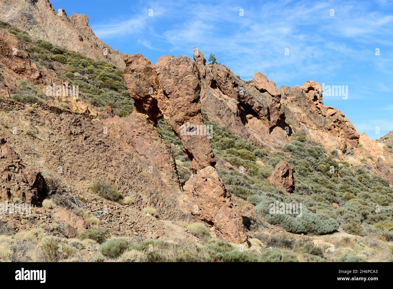 Caldera outdoor slope hi-res stock photography and images - Alamy