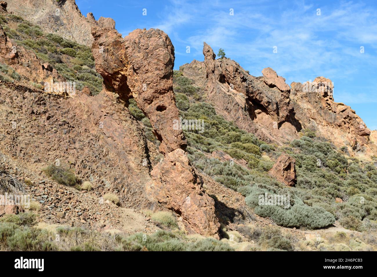 Caldera outdoor slope hi-res stock photography and images - Alamy