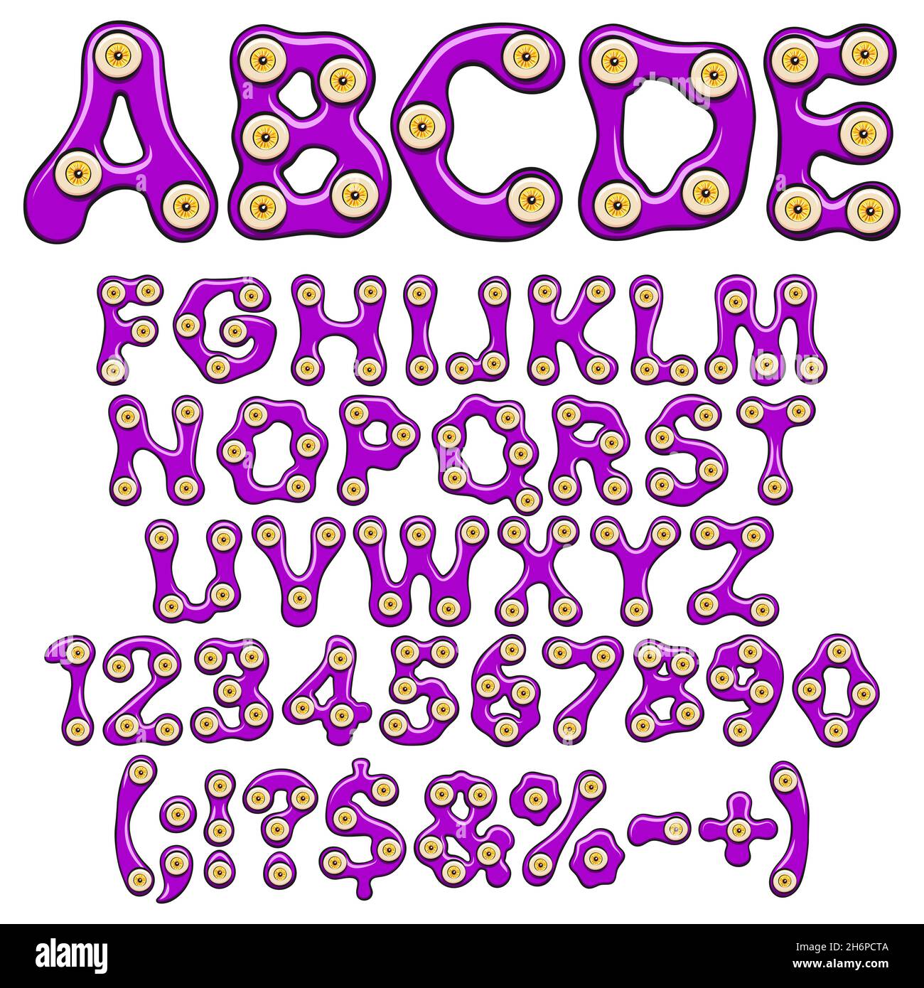 Golden orange eyes Cut Out Stock Images & Pictures - Alamy