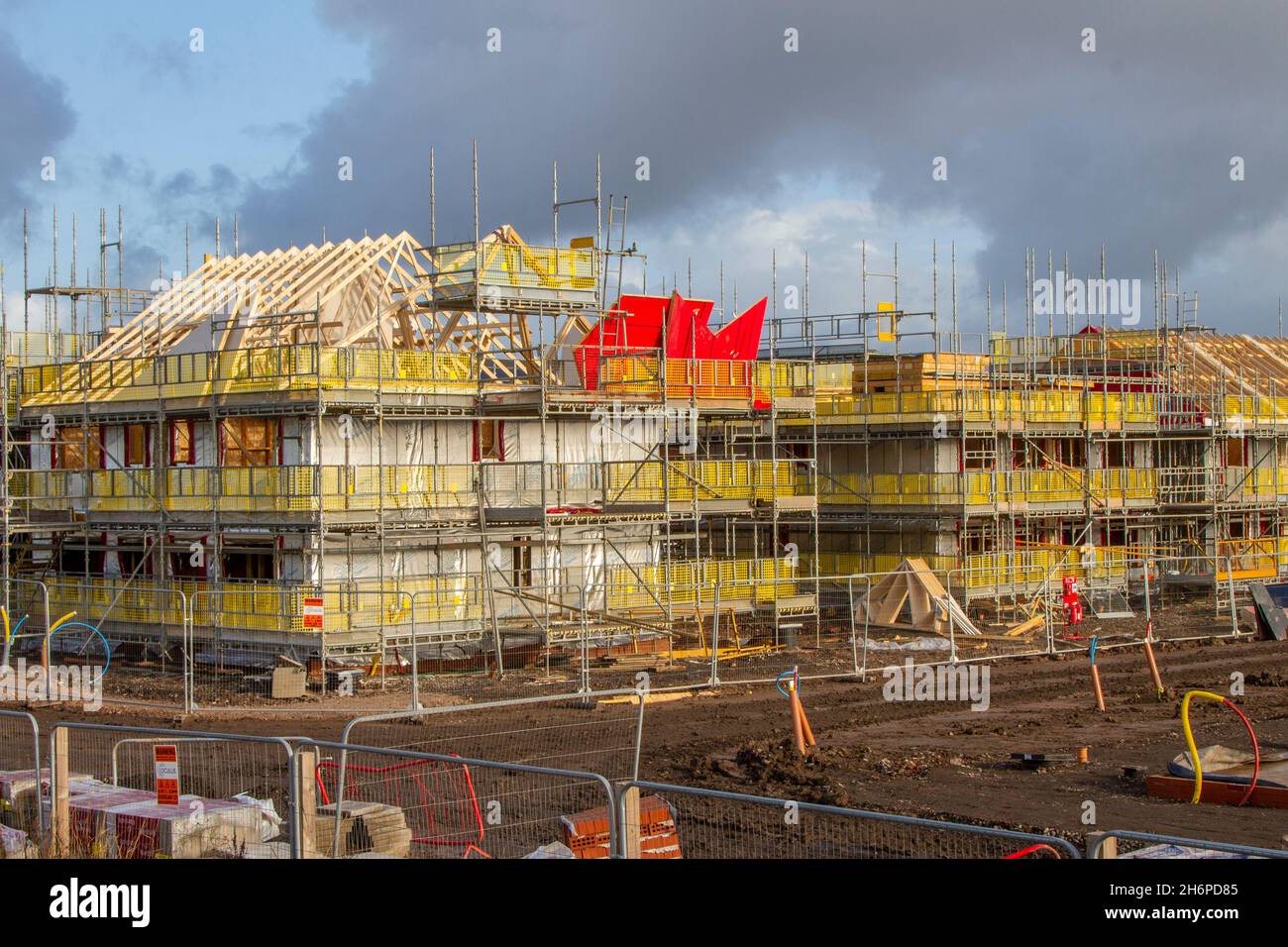 Keepmoat Homes property developers, development stages of construction ...