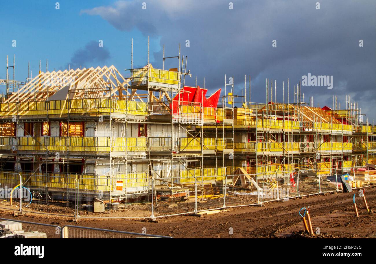 Keepmoat Homes property developers, development stages of construction ...