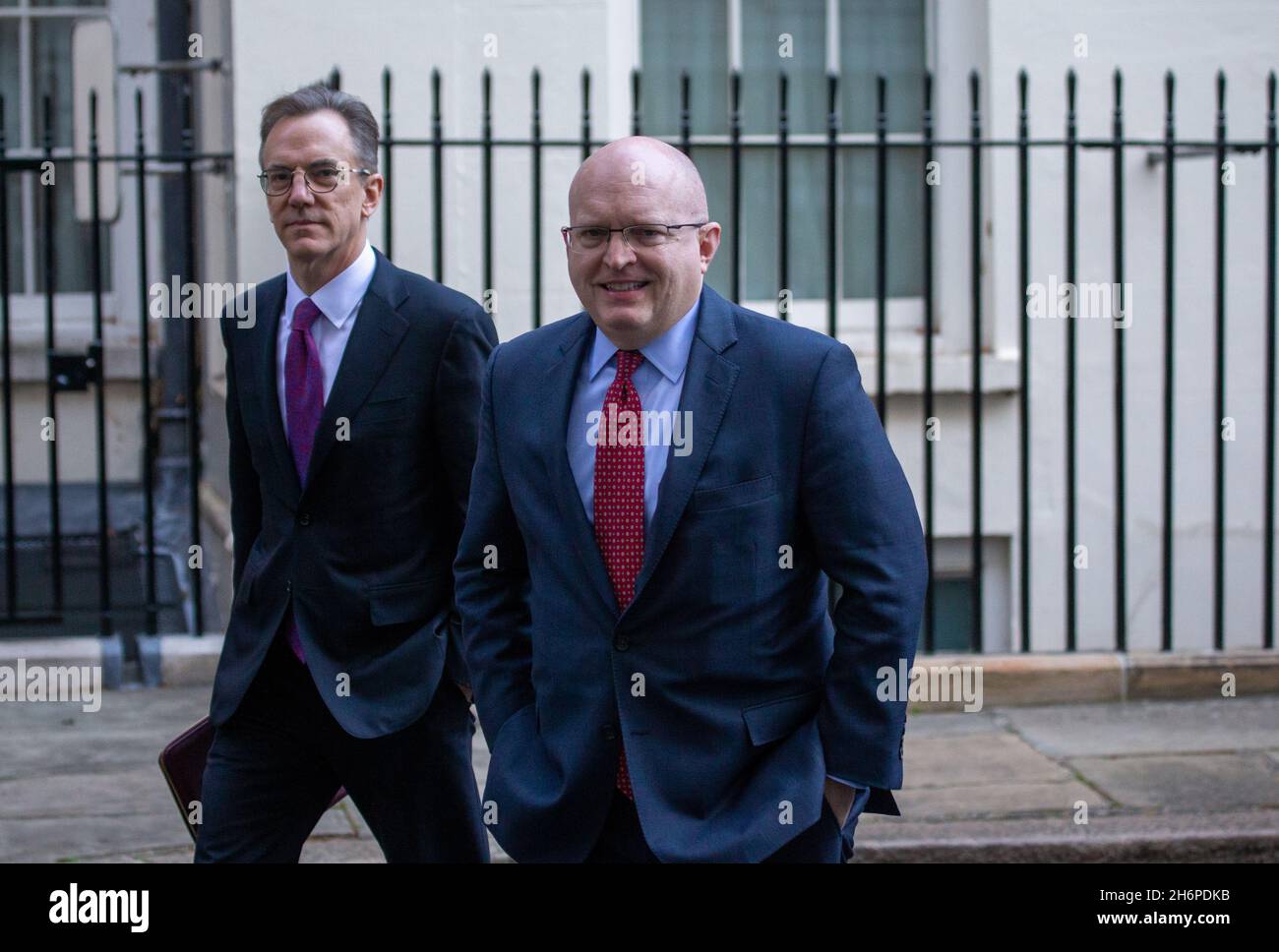 London, England, UK. 17th Nov, 2021. US Ambassador to the UK PHILIP T ...