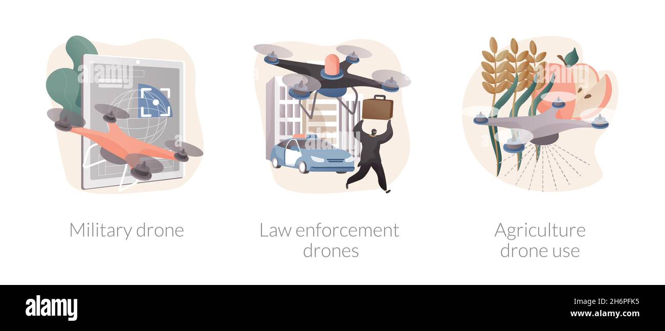 Aircraft technology abstract concept vector illustrations Stock Vector ...