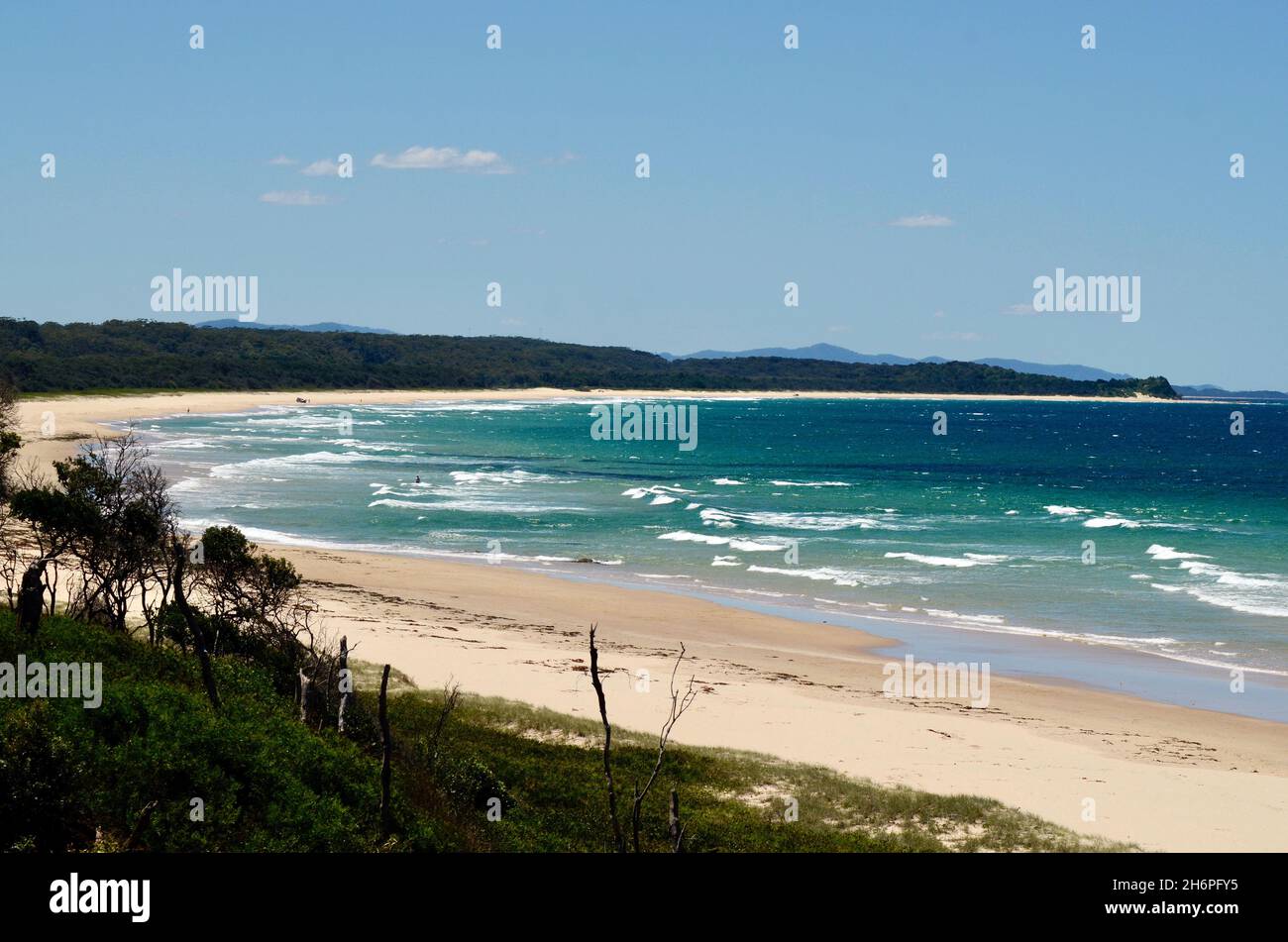 Valla Beach in New South Wales Stock Photo - Alamy