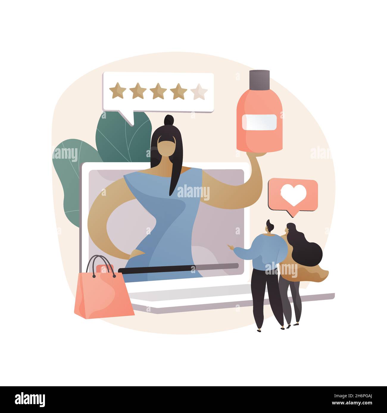 Product review abstract concept vector illustration Stock Vector Image ...