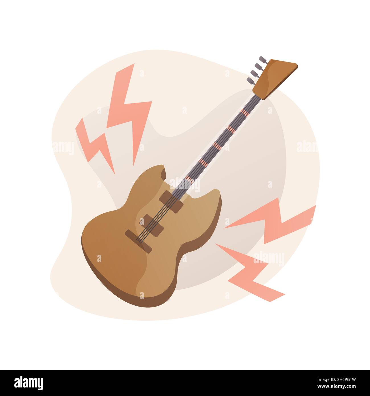 Rock music abstract concept vector illustration Stock Vector Image ...