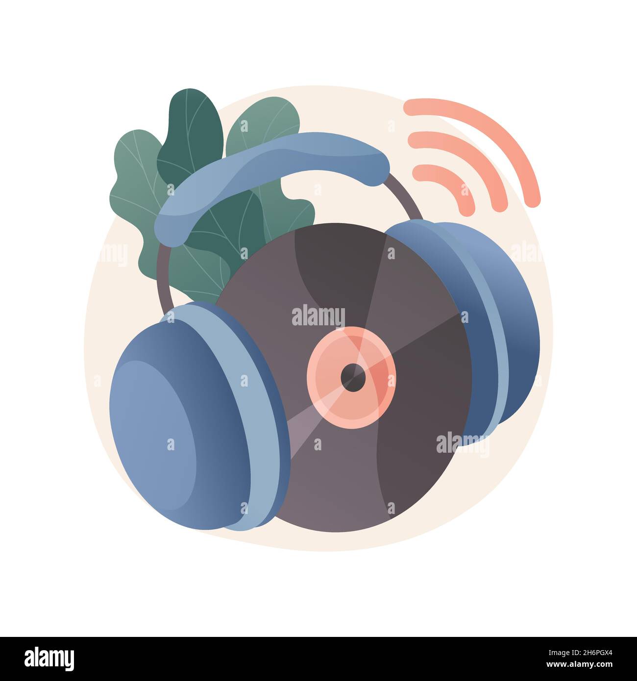Music playback abstract concept vector illustration Stock Vector Image ...