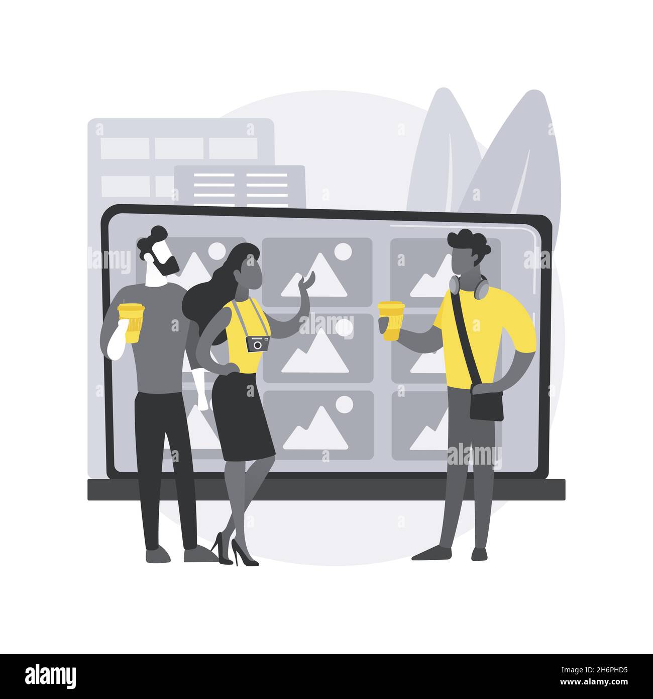 Millennials abstract concept vector illustration Stock Vector Image ...