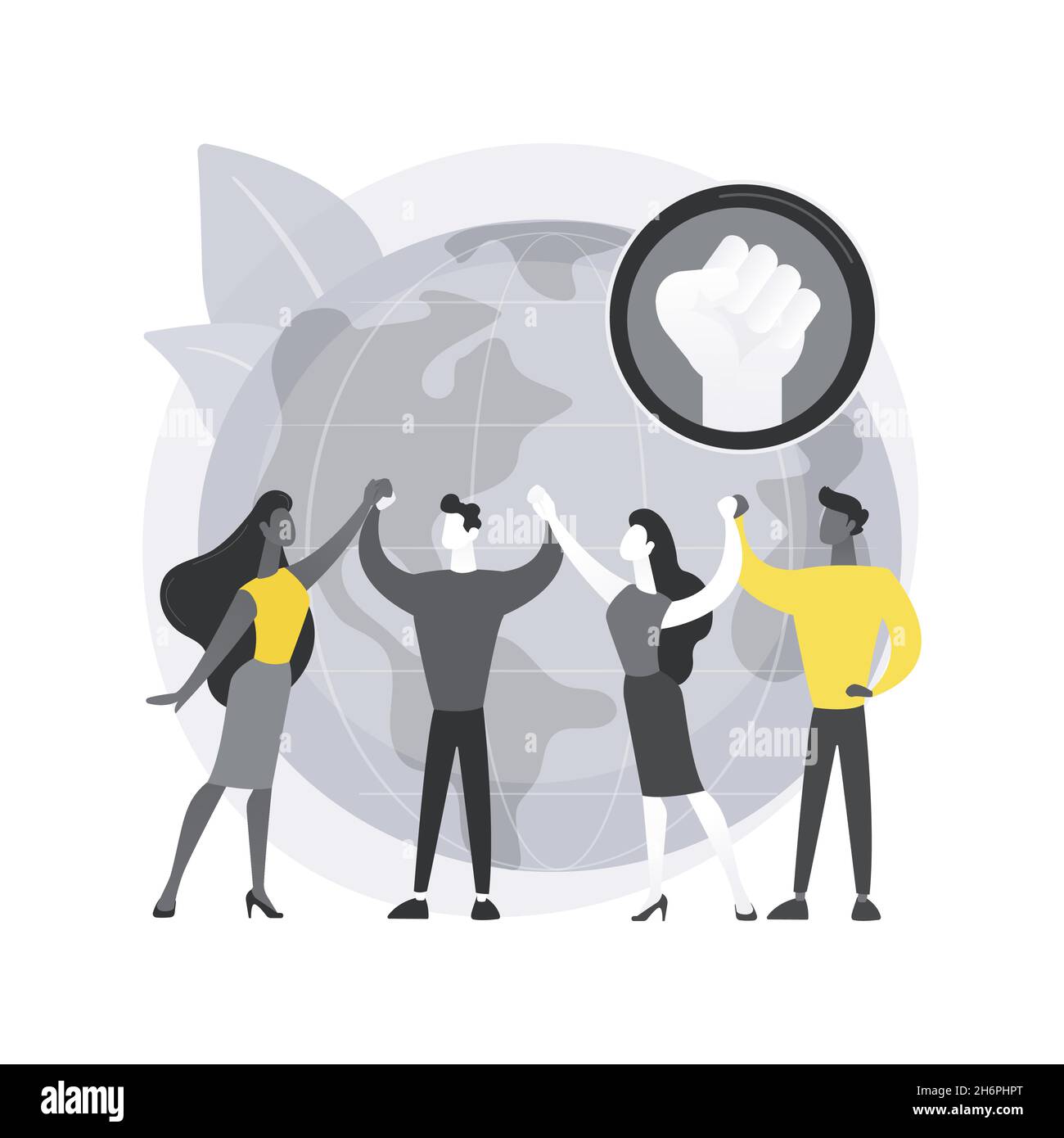 Youth empowerment abstract concept vector illustration Stock Vector ...