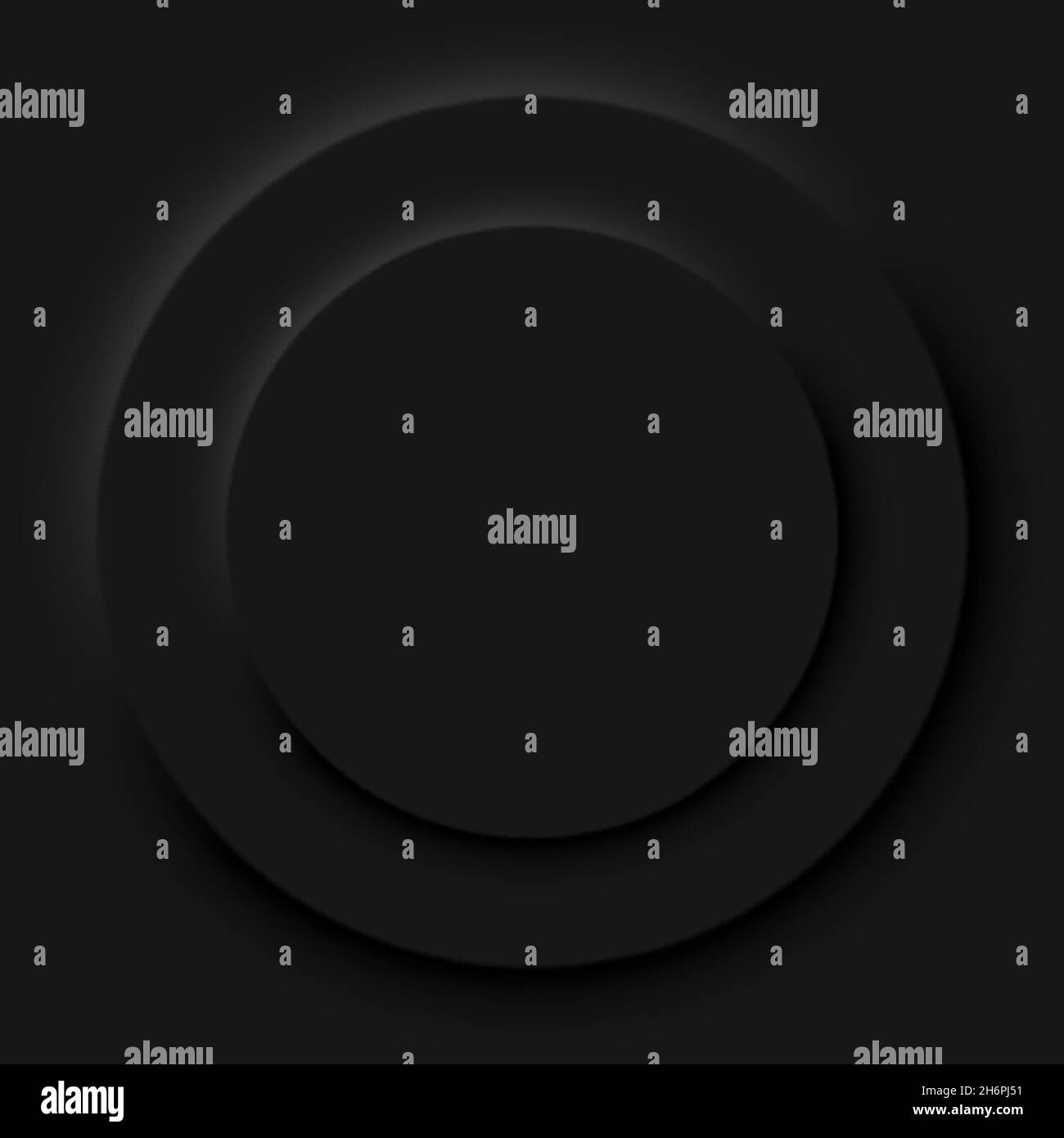 Abstract dark illustration in neomorphic style. Minimal wallpaper ...