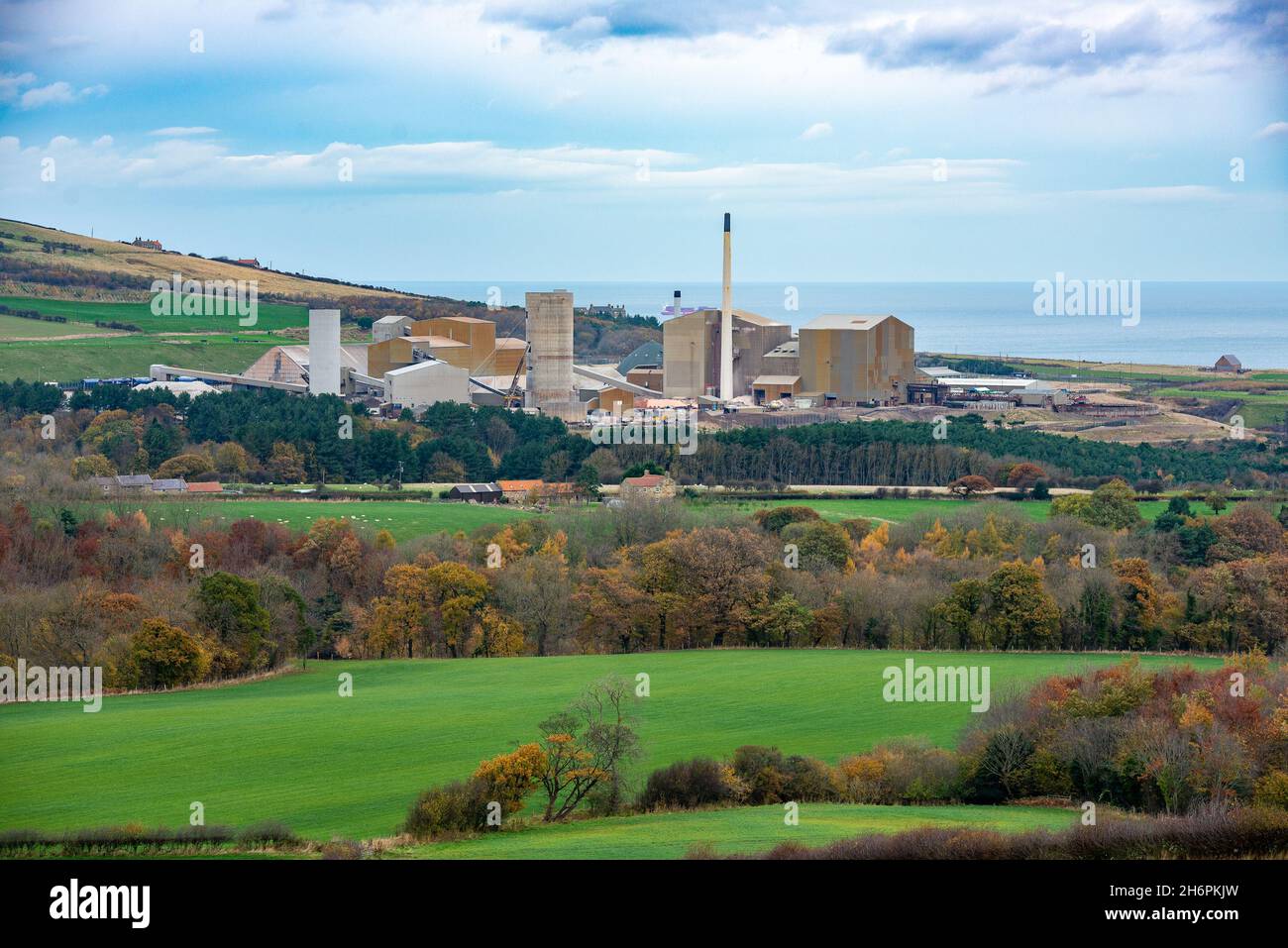 Boulby Potash Mine, Boulby, Loftus, North Yorkshire, UK. It is run by ...