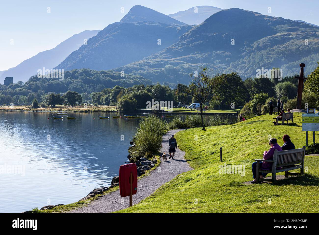 Padarn park hi-res stock photography and images - Alamy