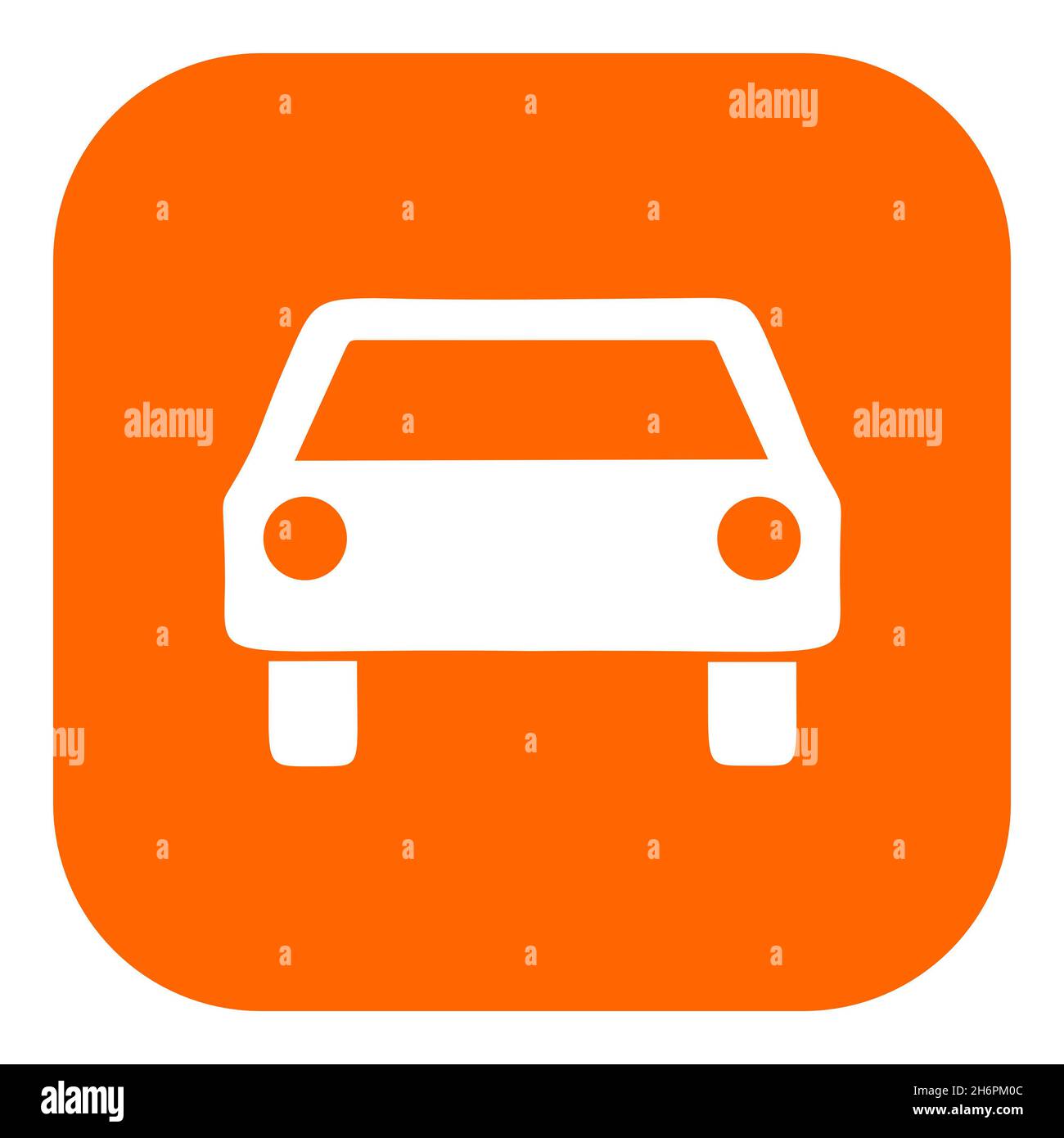 Car and app icon Stock Photo - Alamy