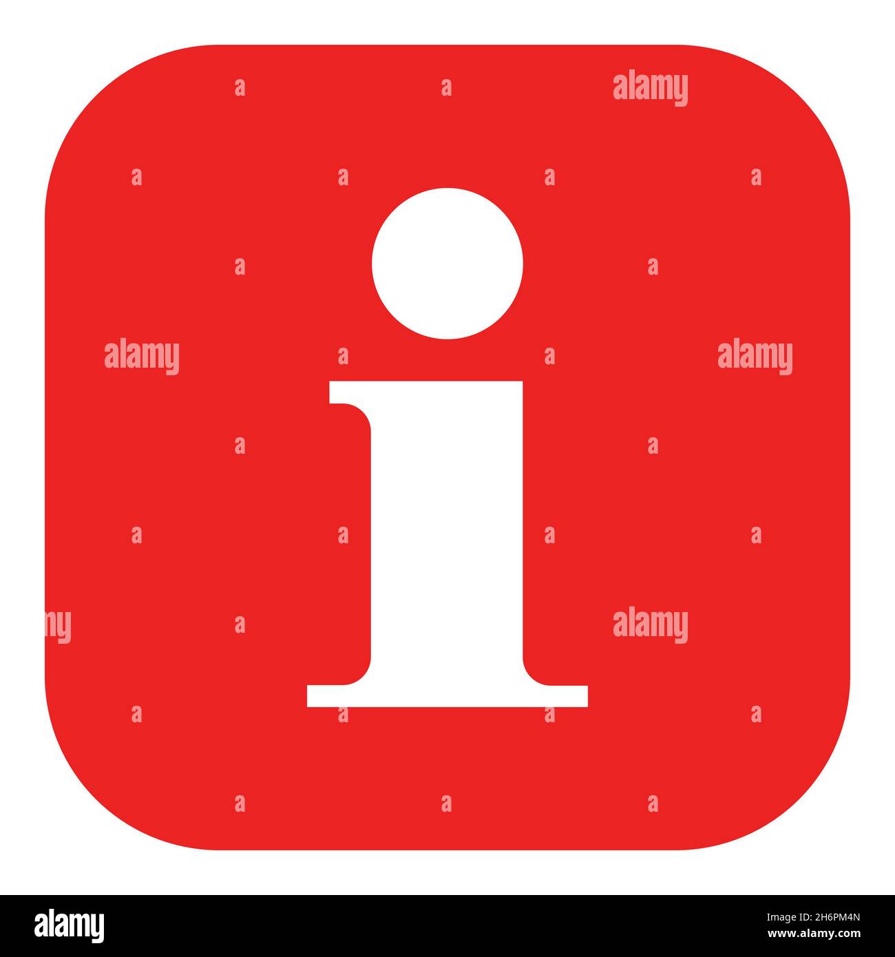 Information and app icon Stock Photo - Alamy