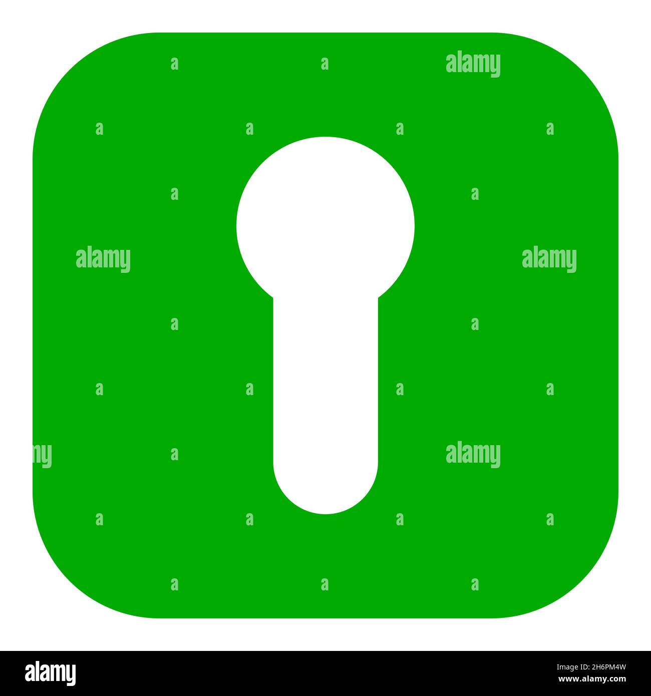 Lock and app icon Stock Photo - Alamy