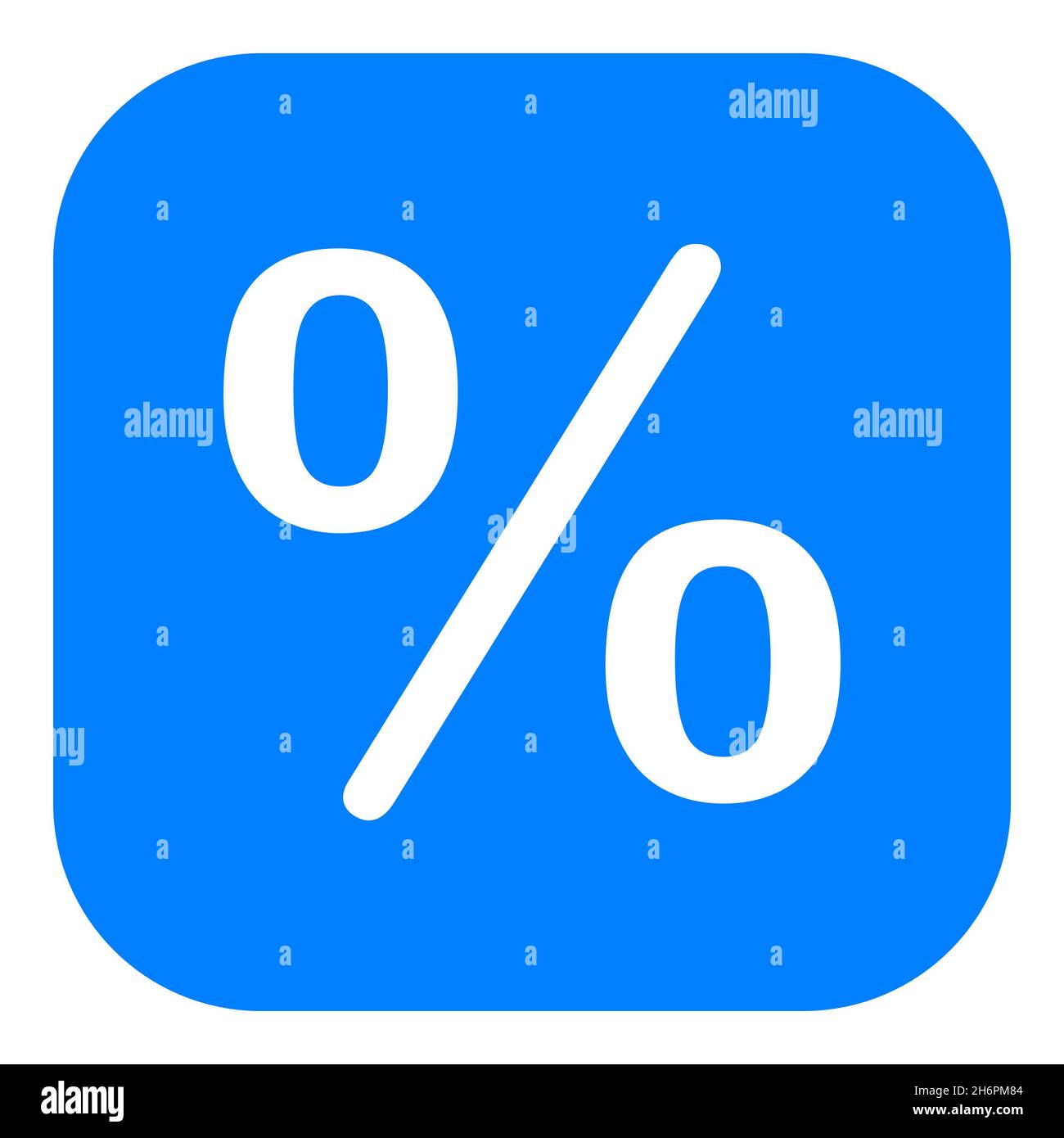 Percent and app icon Stock Photo - Alamy
