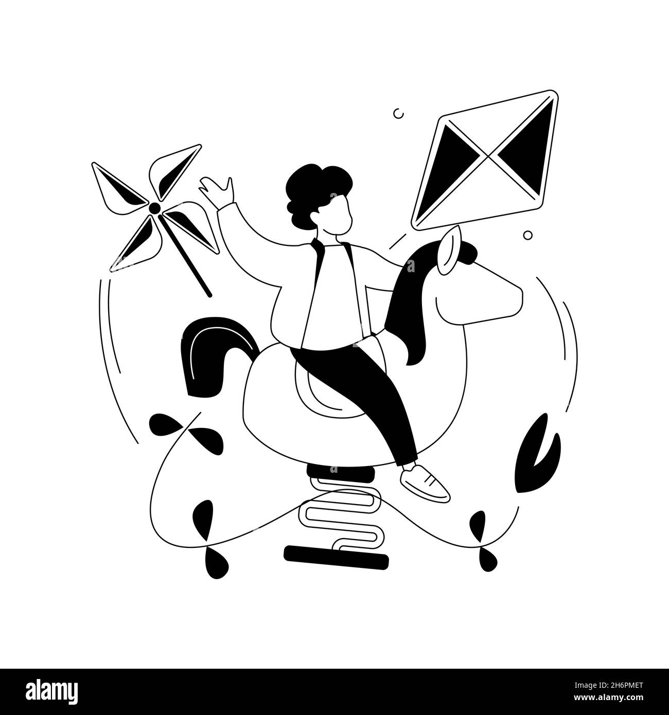 Kids playground abstract concept vector illustration Stock Vector Image ...