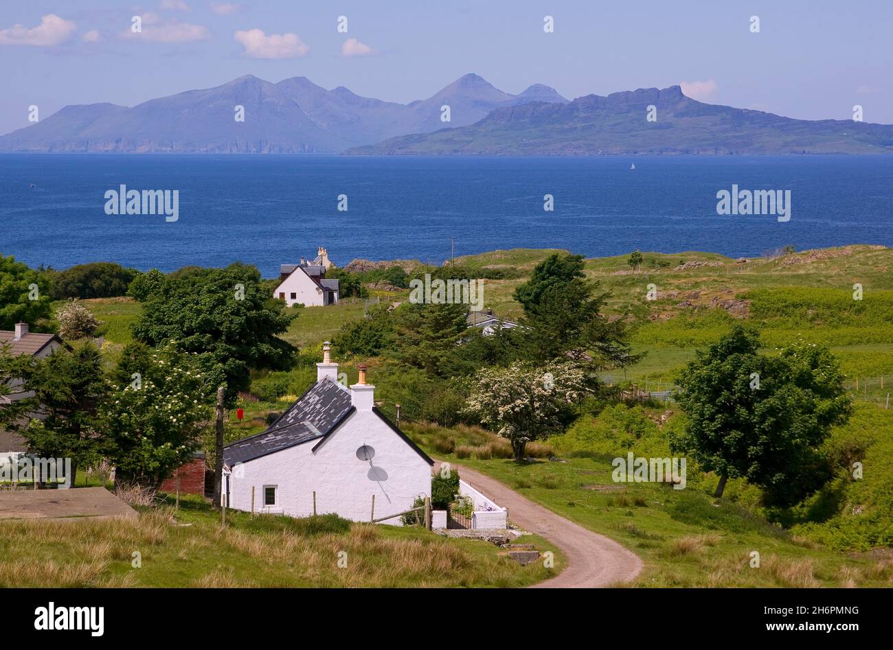 Isle of eigg from ardnamurchan hi-res stock photography and images - Alamy