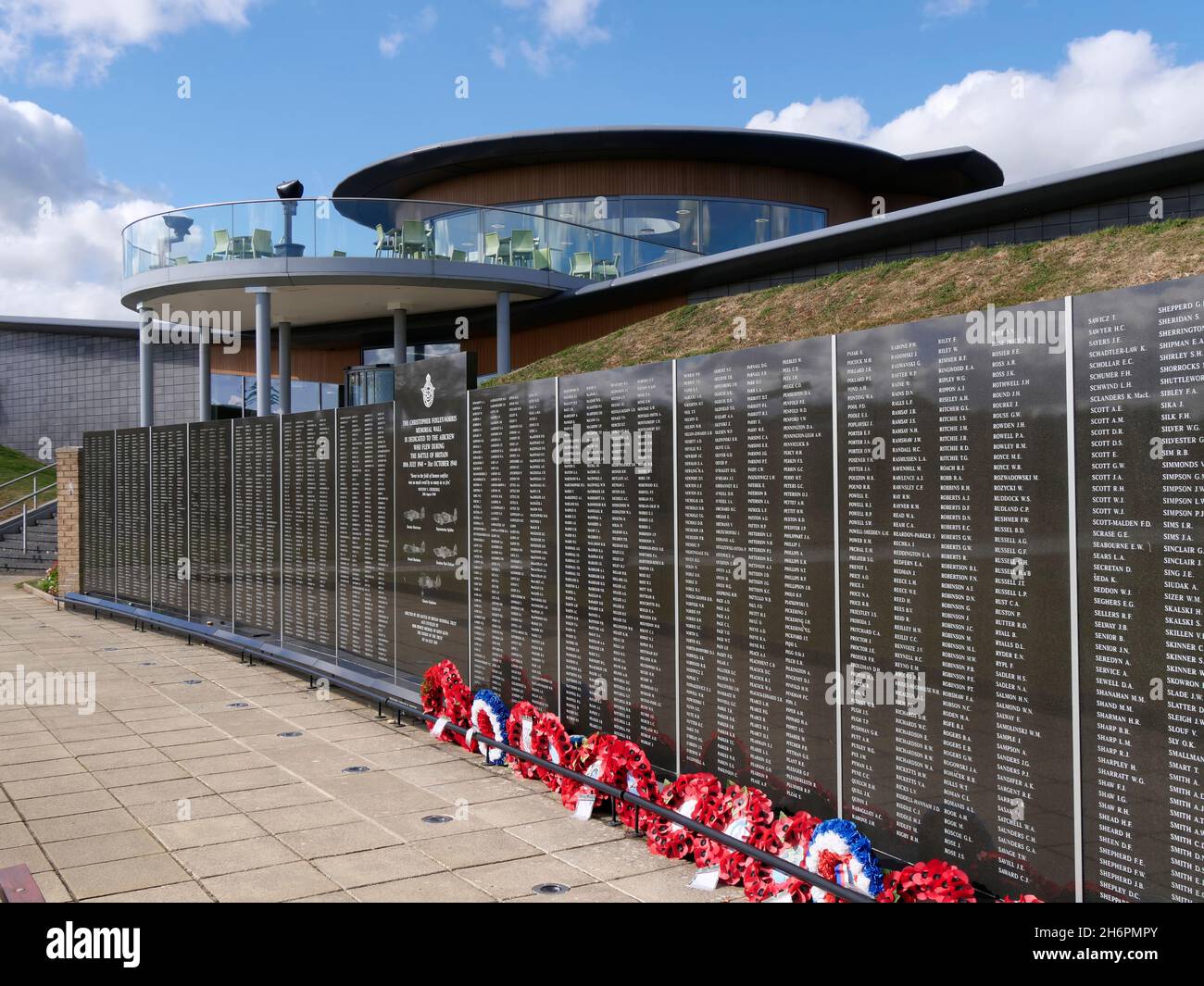 Christopher Foxley-Norris Memorial Wall, Battle of Britain Memorial ...