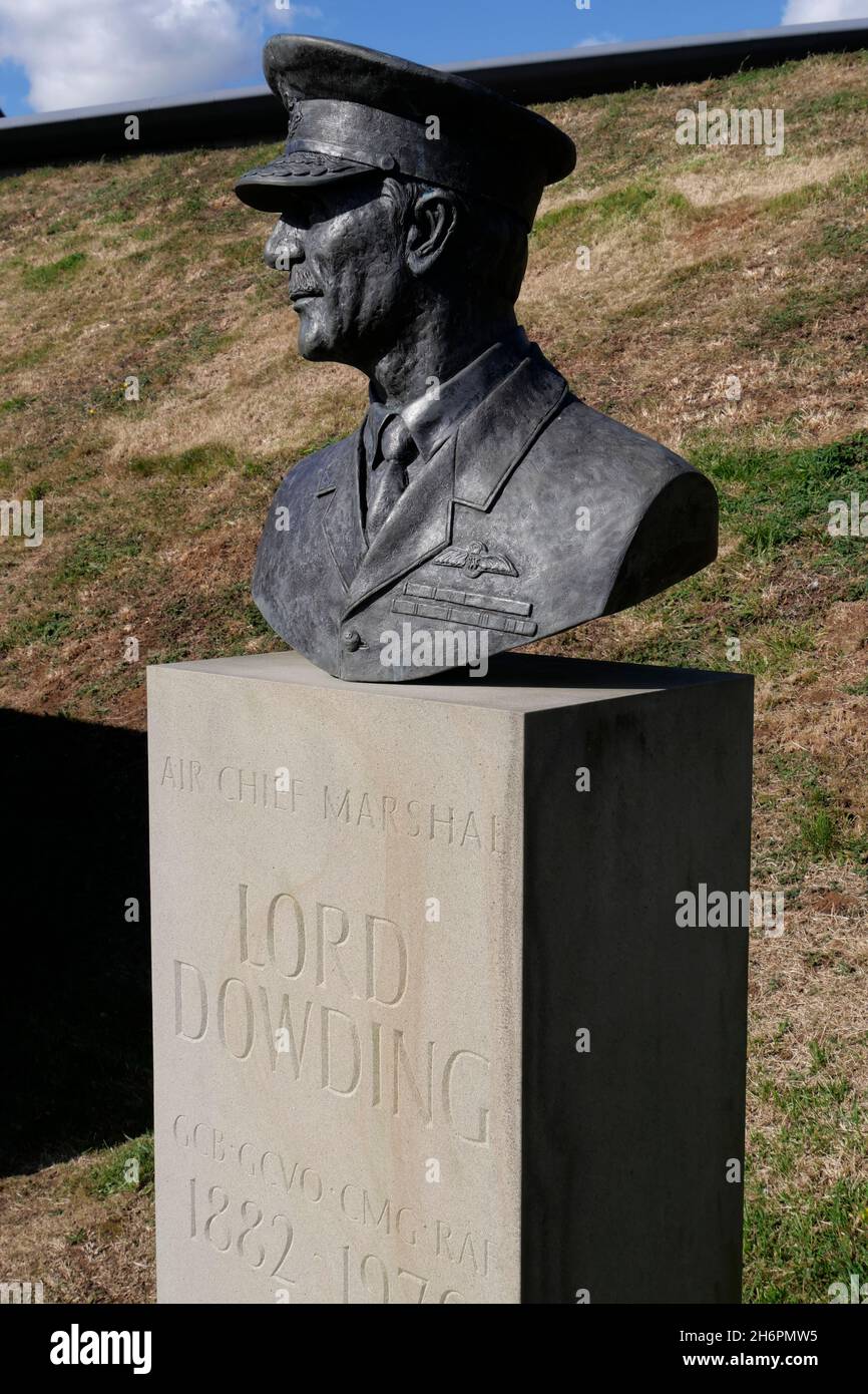 bust of Lord Dowding, head of Fighter Command, Battle of Britain ...
