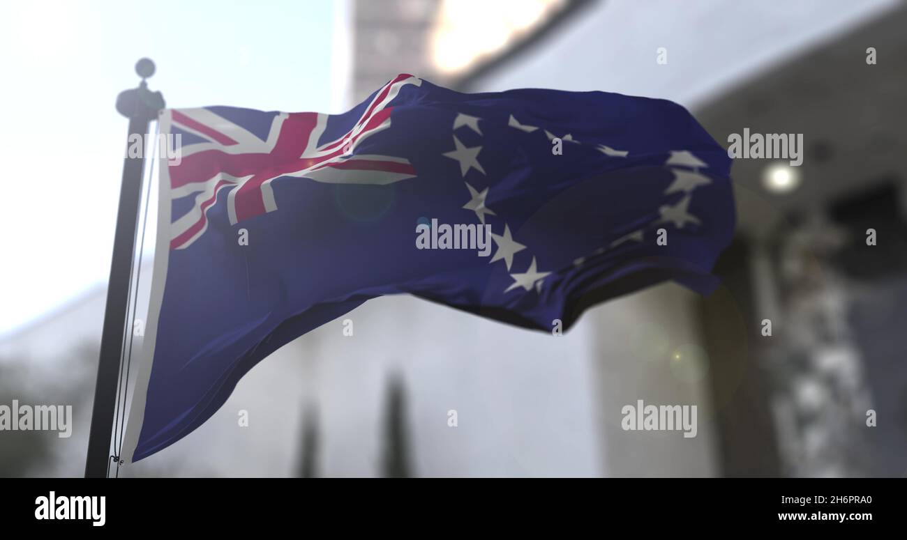 National flag cook island hi-res stock photography and images - Alamy