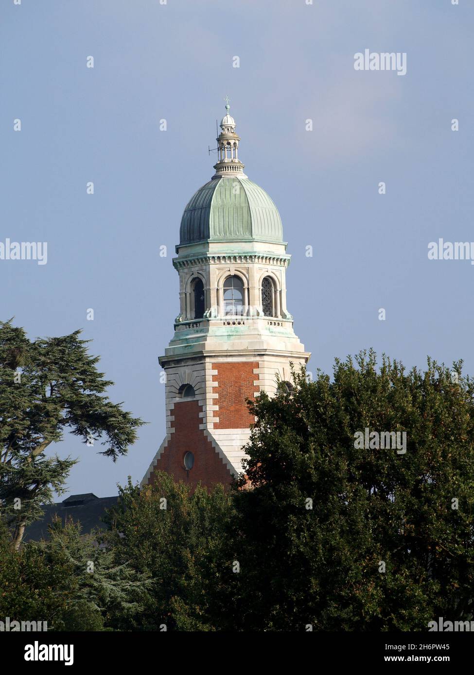 Netley Hospital Chapel at Royal Victoria Country Park, Netley Abbey ...