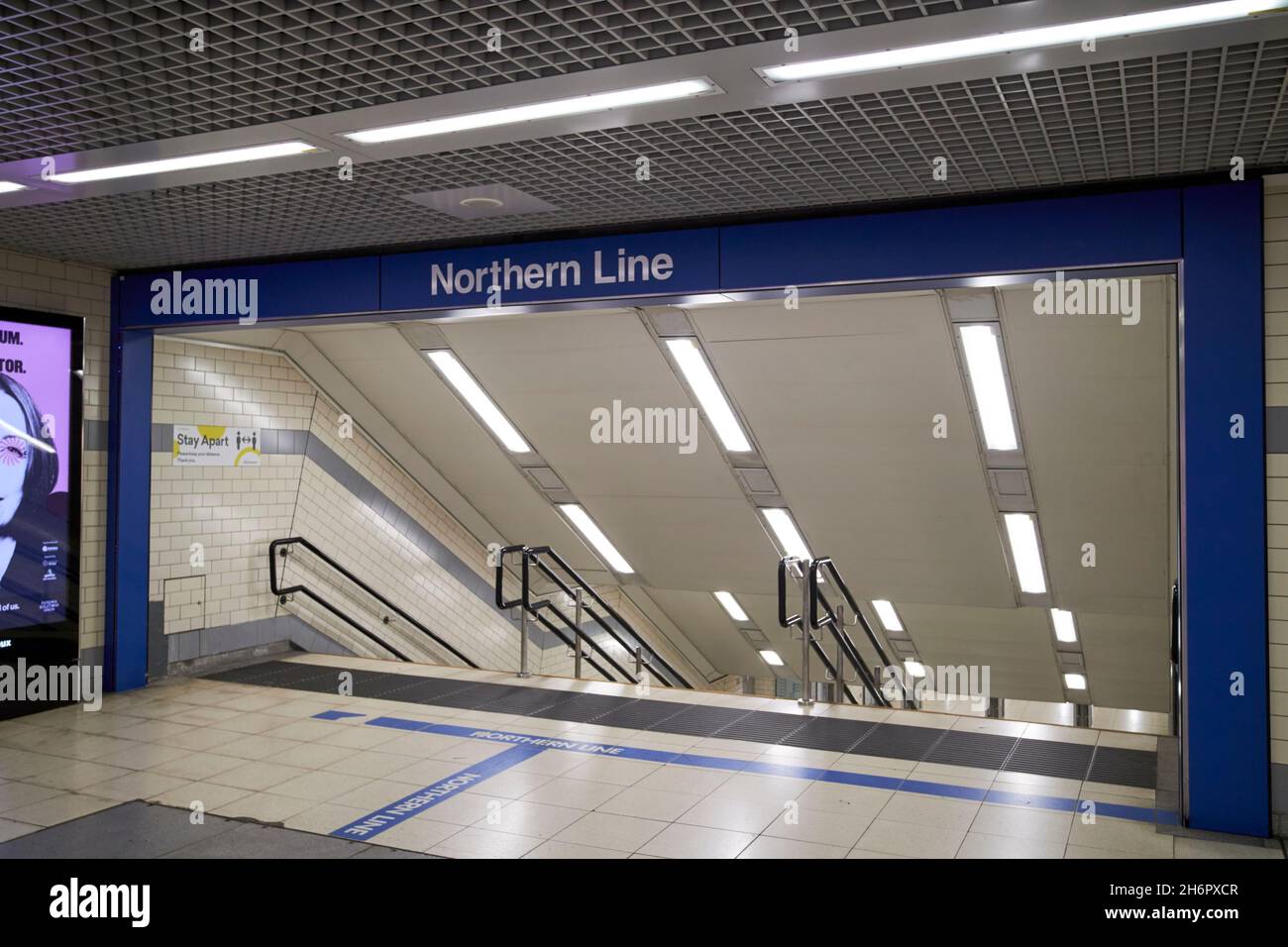 northern line train line entrance moorfields station Liverpool ...