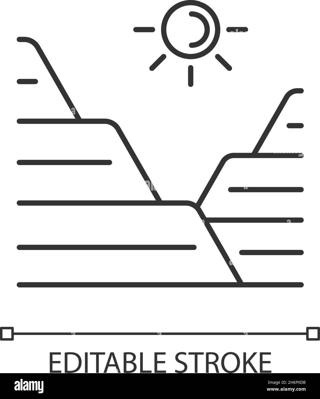 Loess linear icon Stock Vector Image & Art - Alamy
