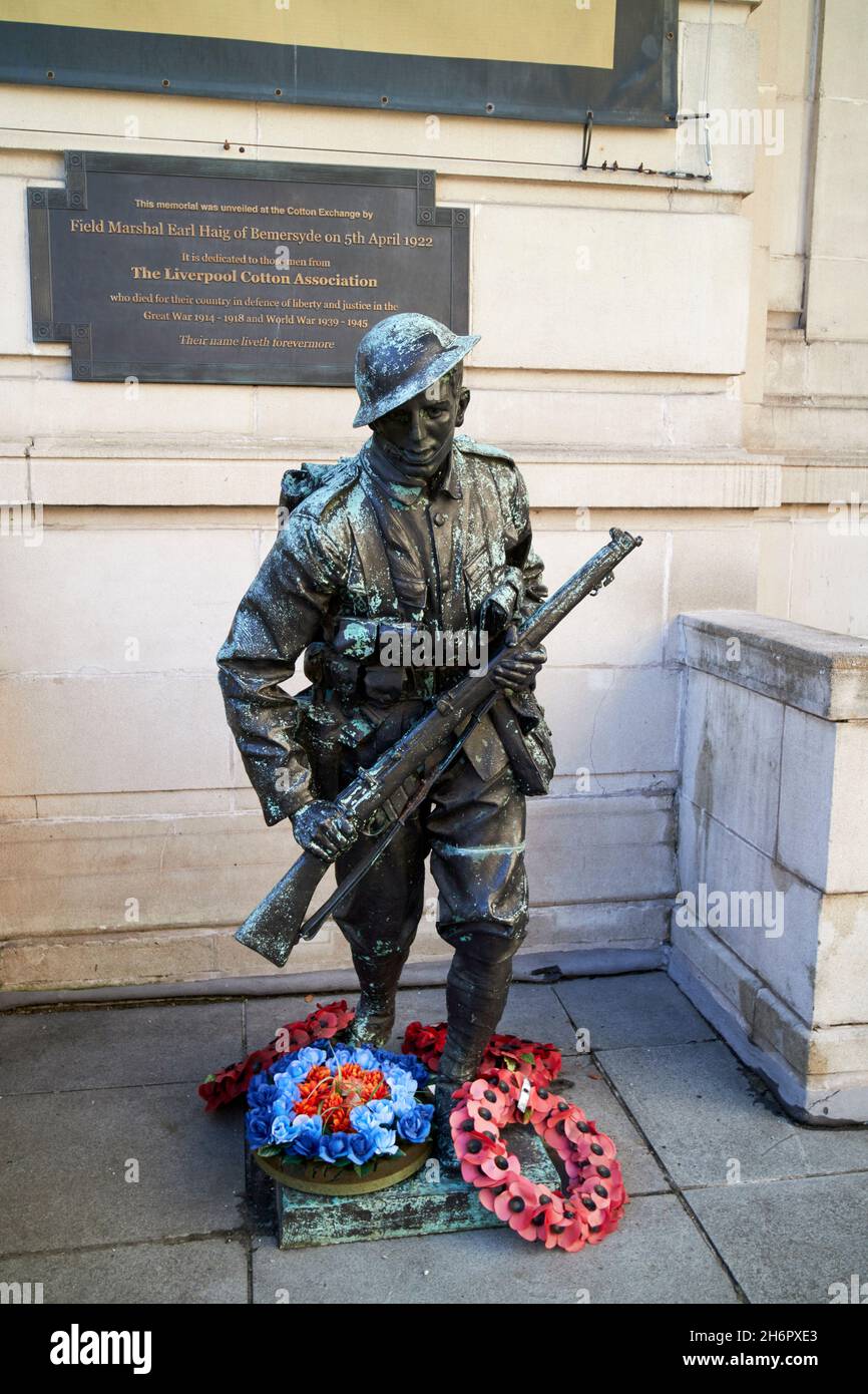liverpool cotton exchange war memorial exchange building exchange flags ...