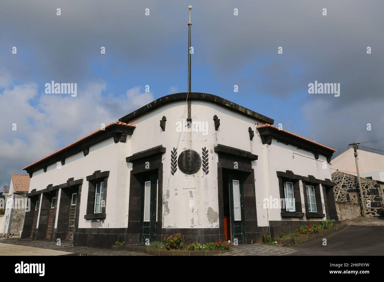 Ancient houses in the island of Graciosa, Azores Stock Photo - Alamy