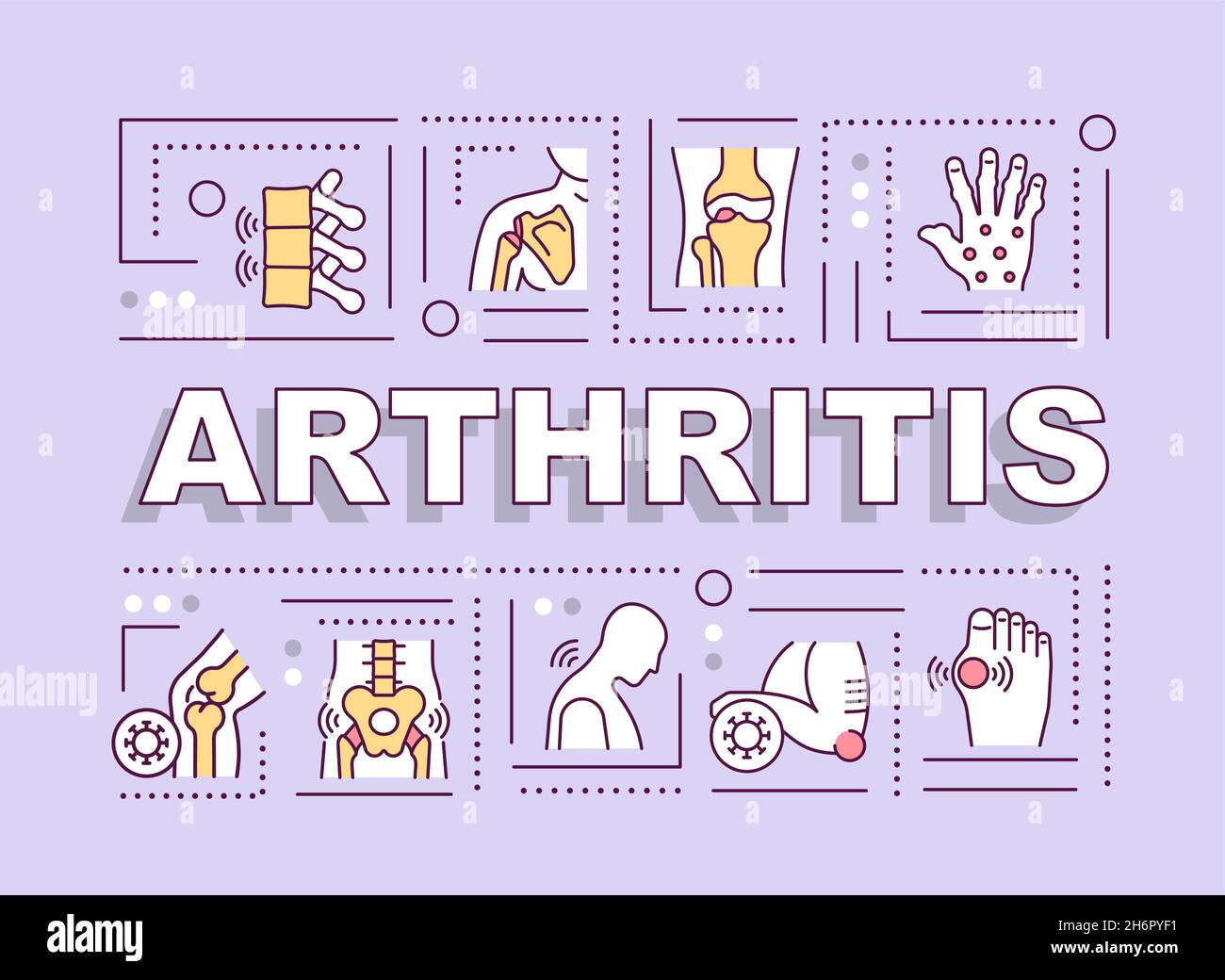 Rheumatoid arthritis drawing Stock Vector Images - Alamy