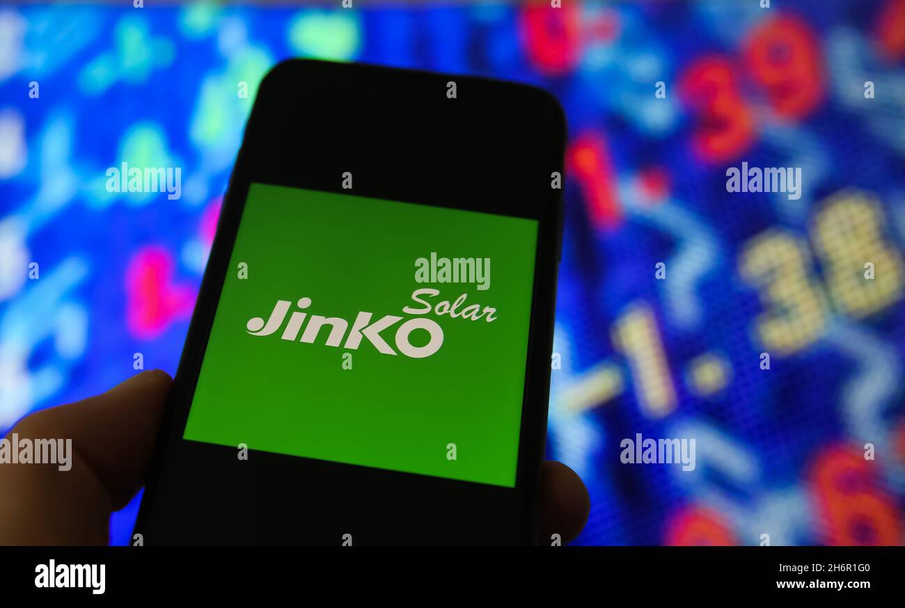 Viersen, Germany - June 6. 2021: Closeup of mobile phone screen with ...