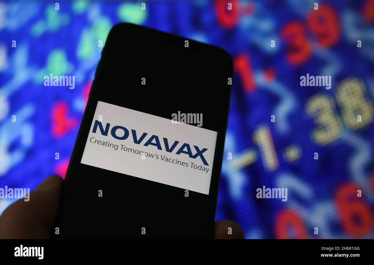 Novavax company logo hi-res stock photography and images - Alamy