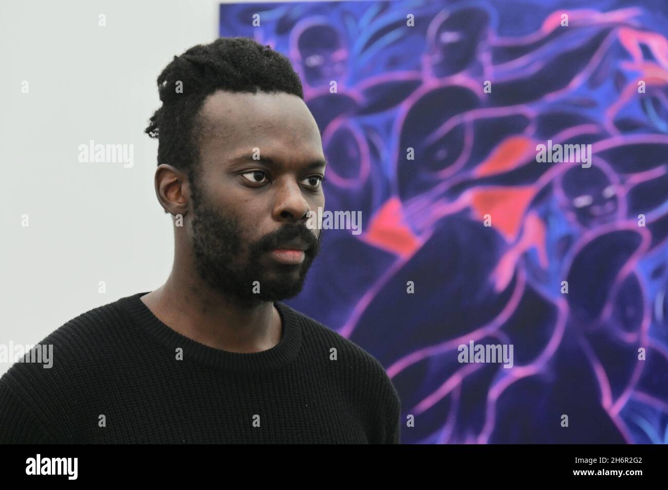 London, UK. 17/11/2021, "That which binds us". Coinciding with Tunji ...