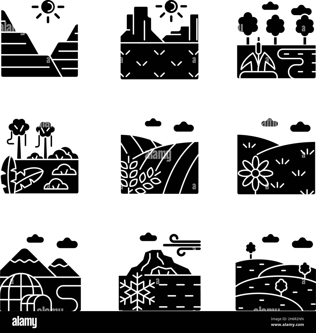 Formation of soil Black and White Stock Photos & Images - Alamy