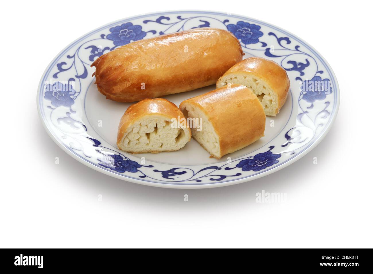 fried steamed silver thread roll Stock Photo - Alamy