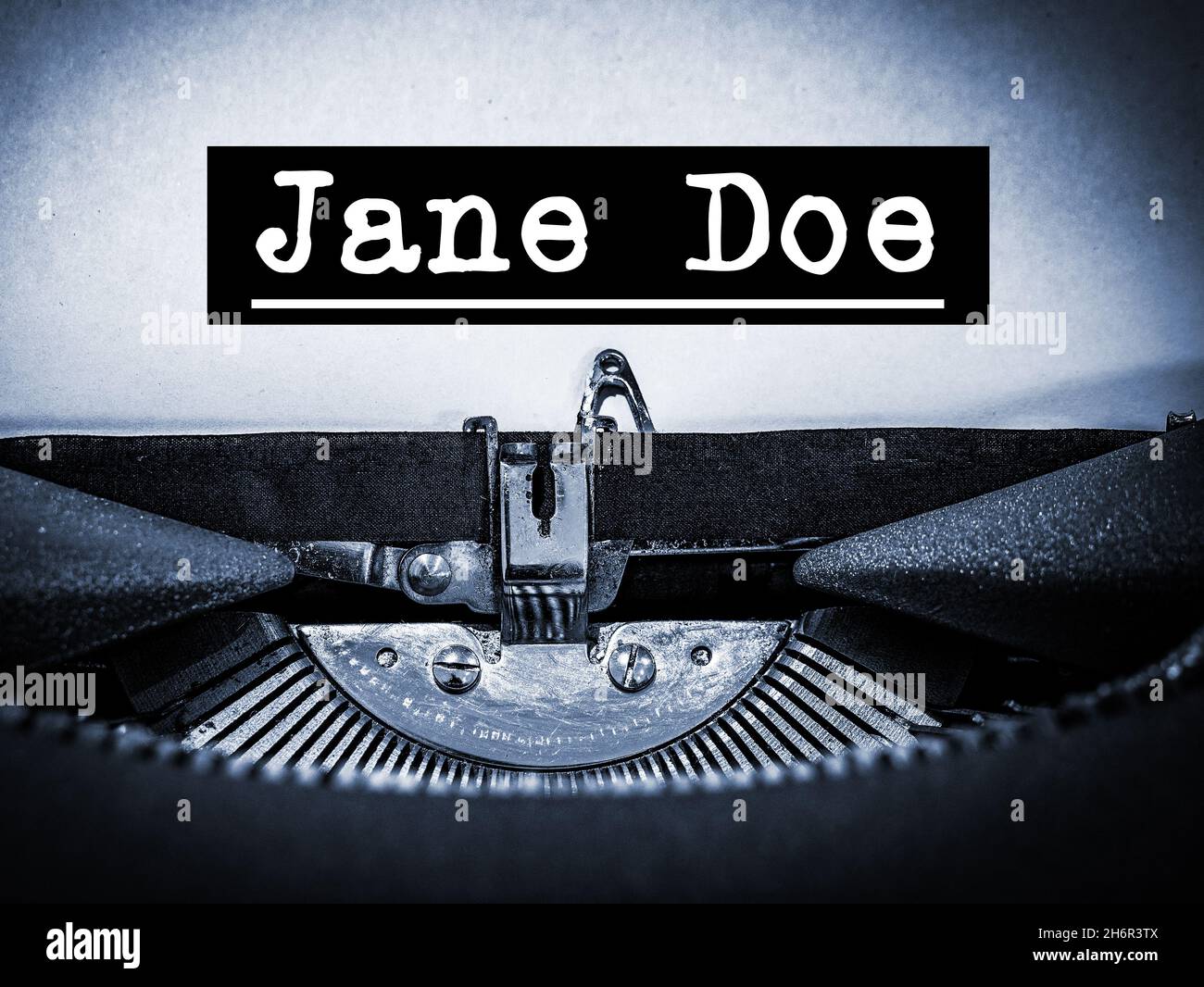 Jane doe hi-res stock photography and images - Alamy