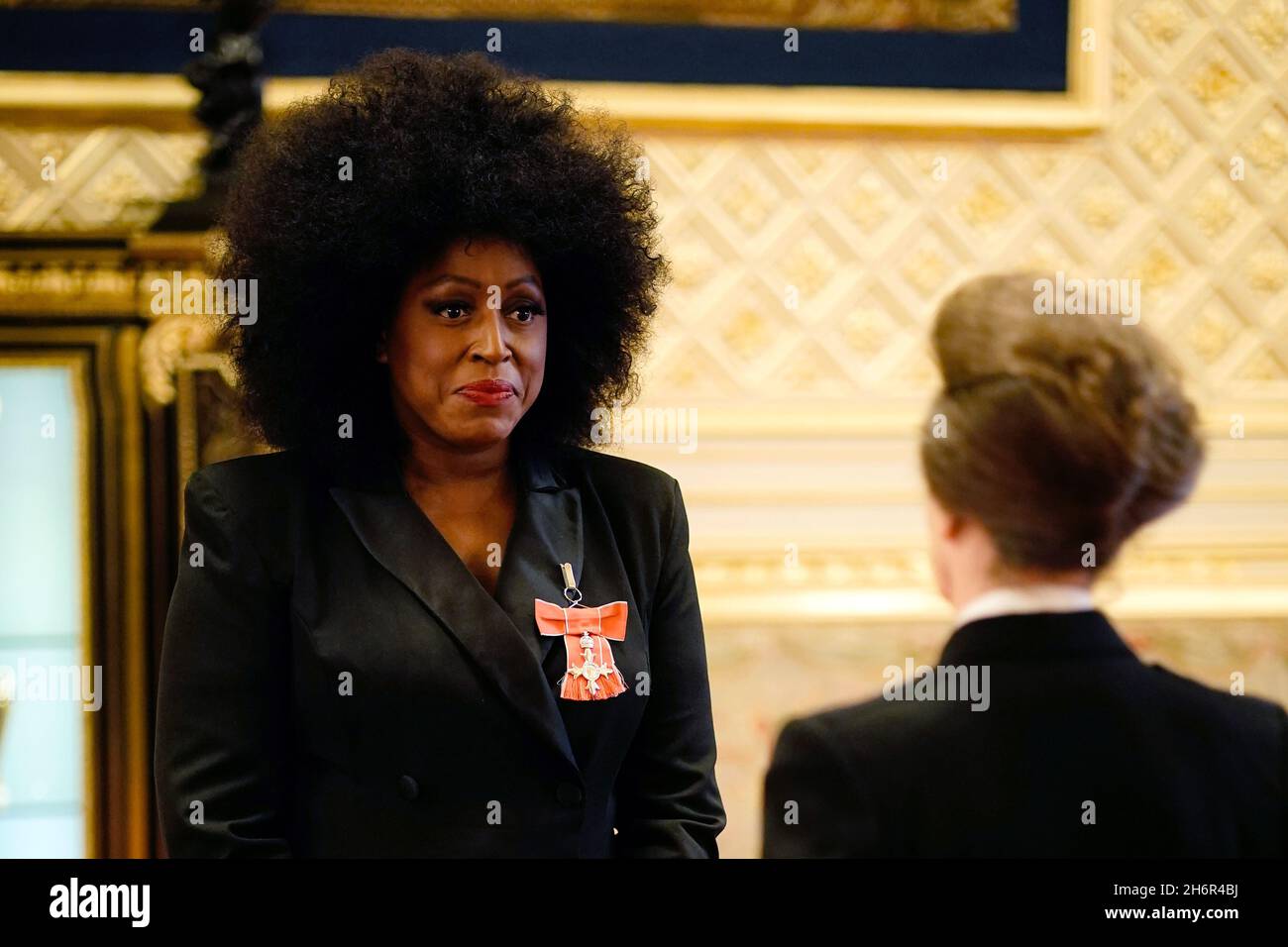 Michelle Wallen (Mica Paris) is made a CBE (Commander of the Order of ...
