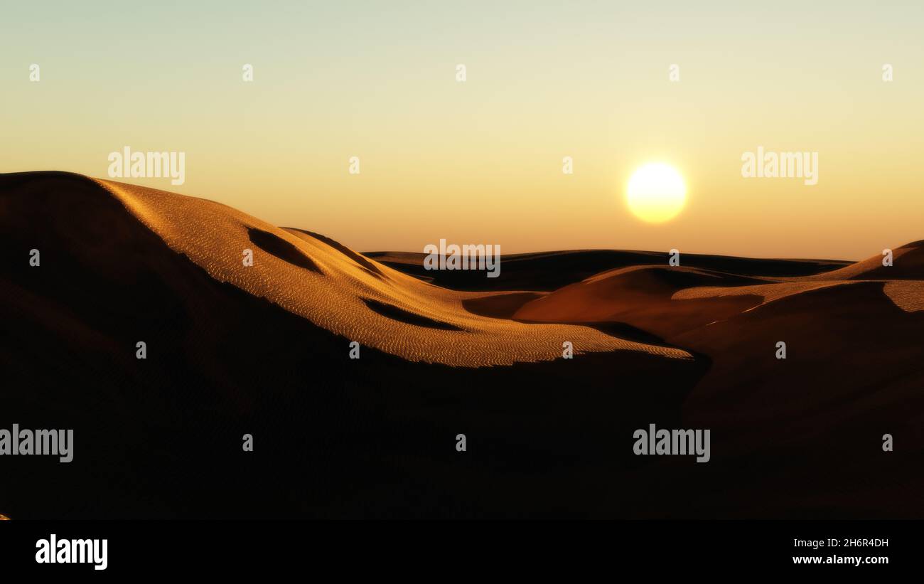 Illustration of a dessert with a shining sun Stock Photo - Alamy