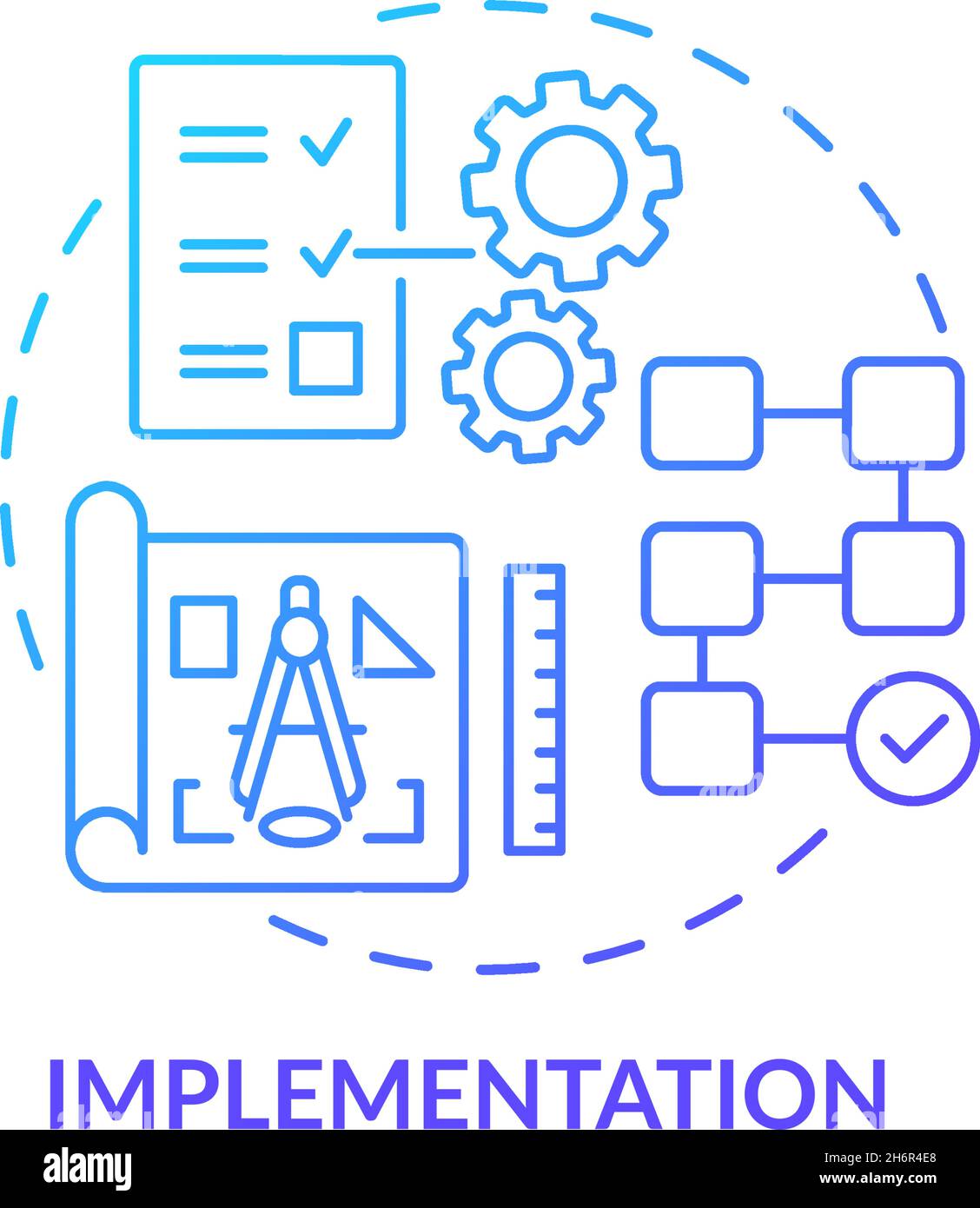 Execution concept icon Stock Vector Image & Art - Alamy