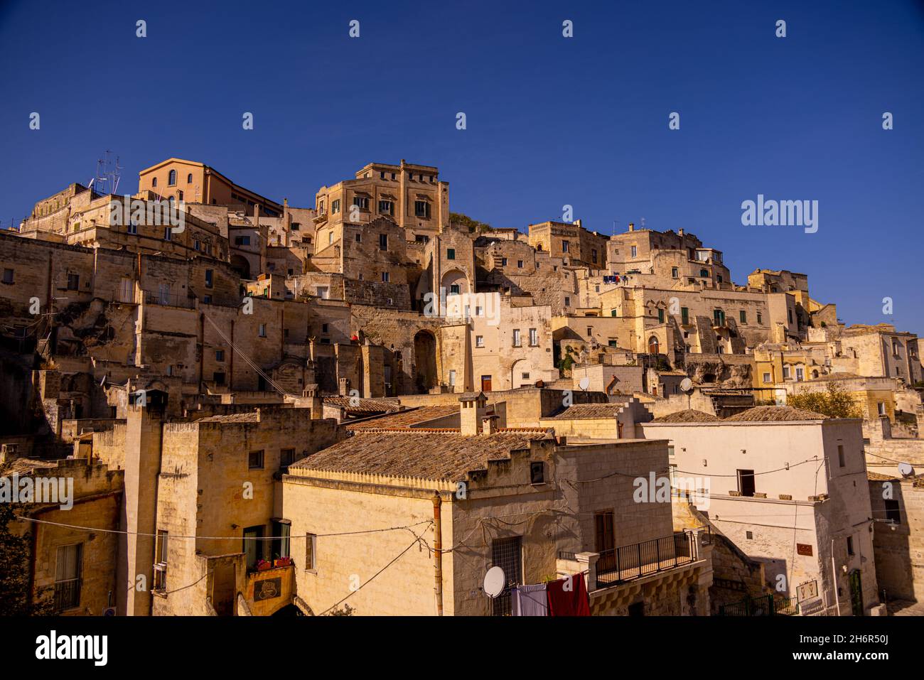 The ancient buildings of Matera in Italy - the cultural capital of ...