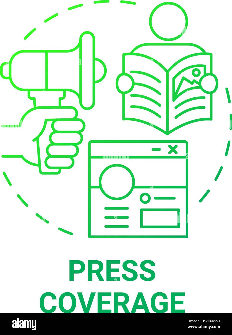 Green coverage Stock Vector Images - Alamy