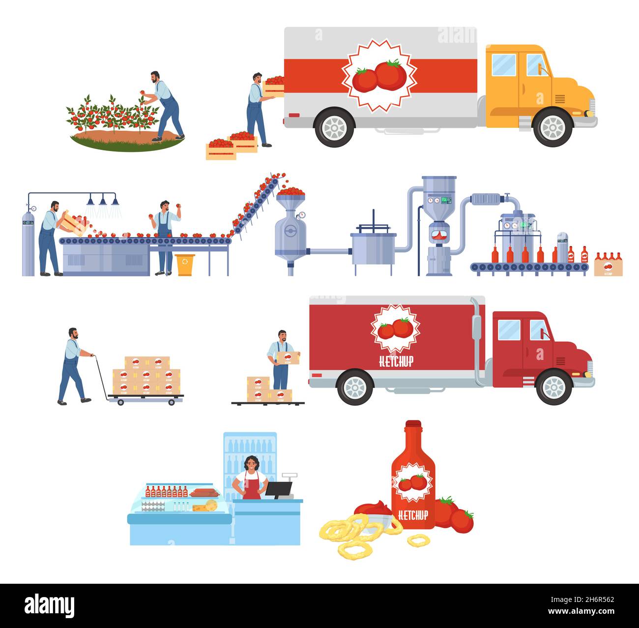 Food Processing Plant Clip Art