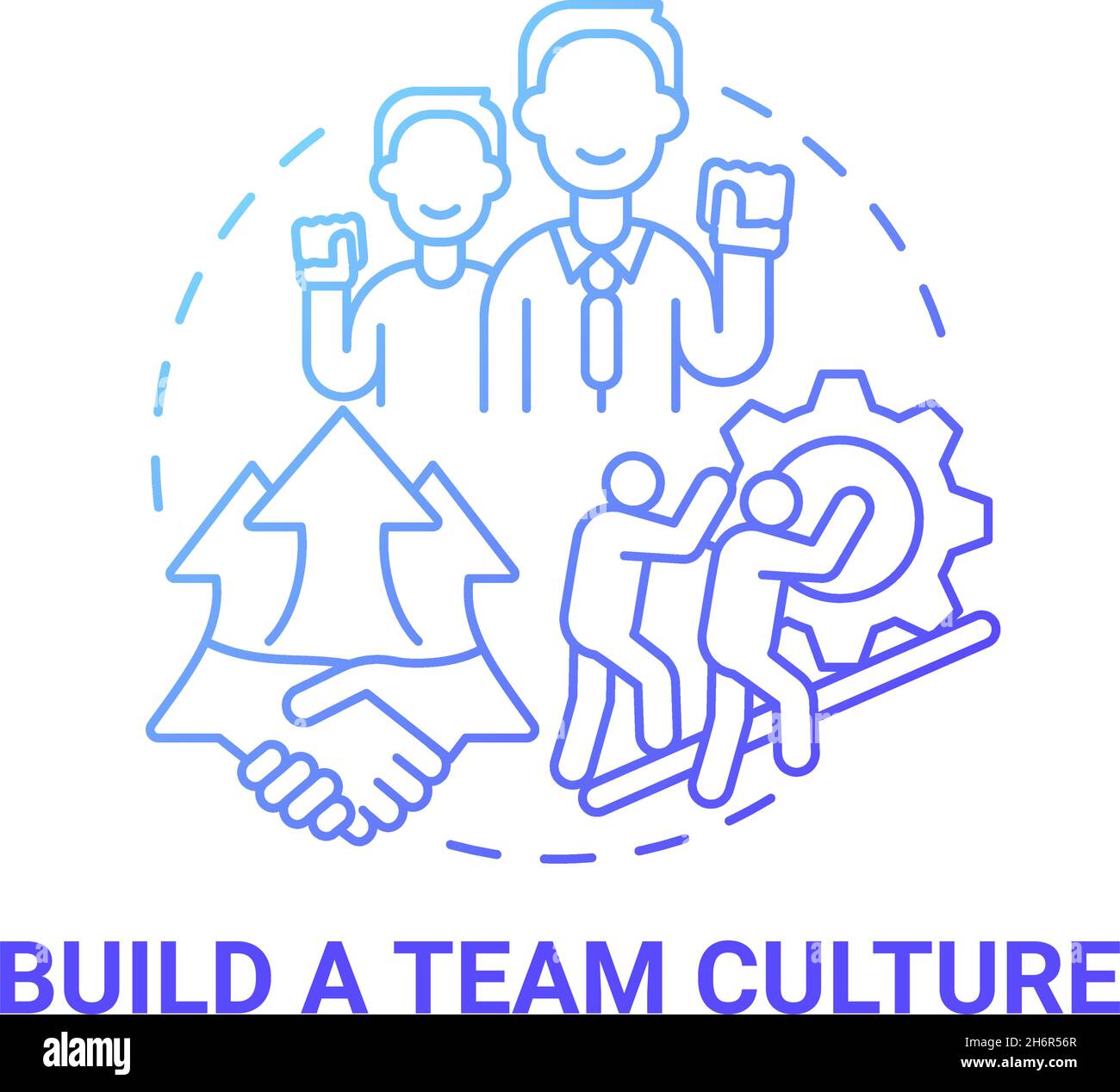 Team principle Stock Vector Images - Alamy