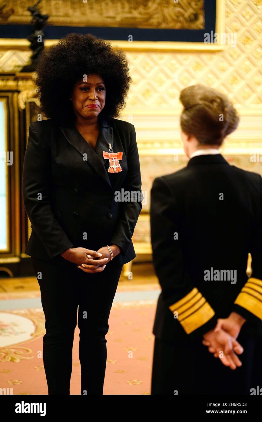 RETRANSMITTING CORRECTING CBE TO MBE Michelle Wallen (Mica Paris) is ...