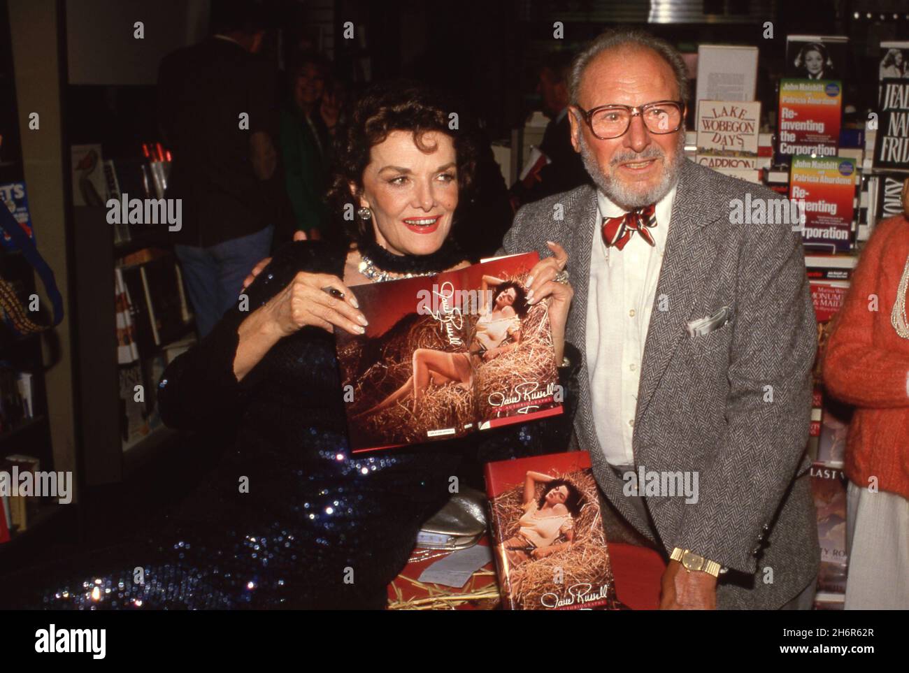 Jane Russell and George Hurrell Circa 1985. Credit: Ralph Dominguez ...